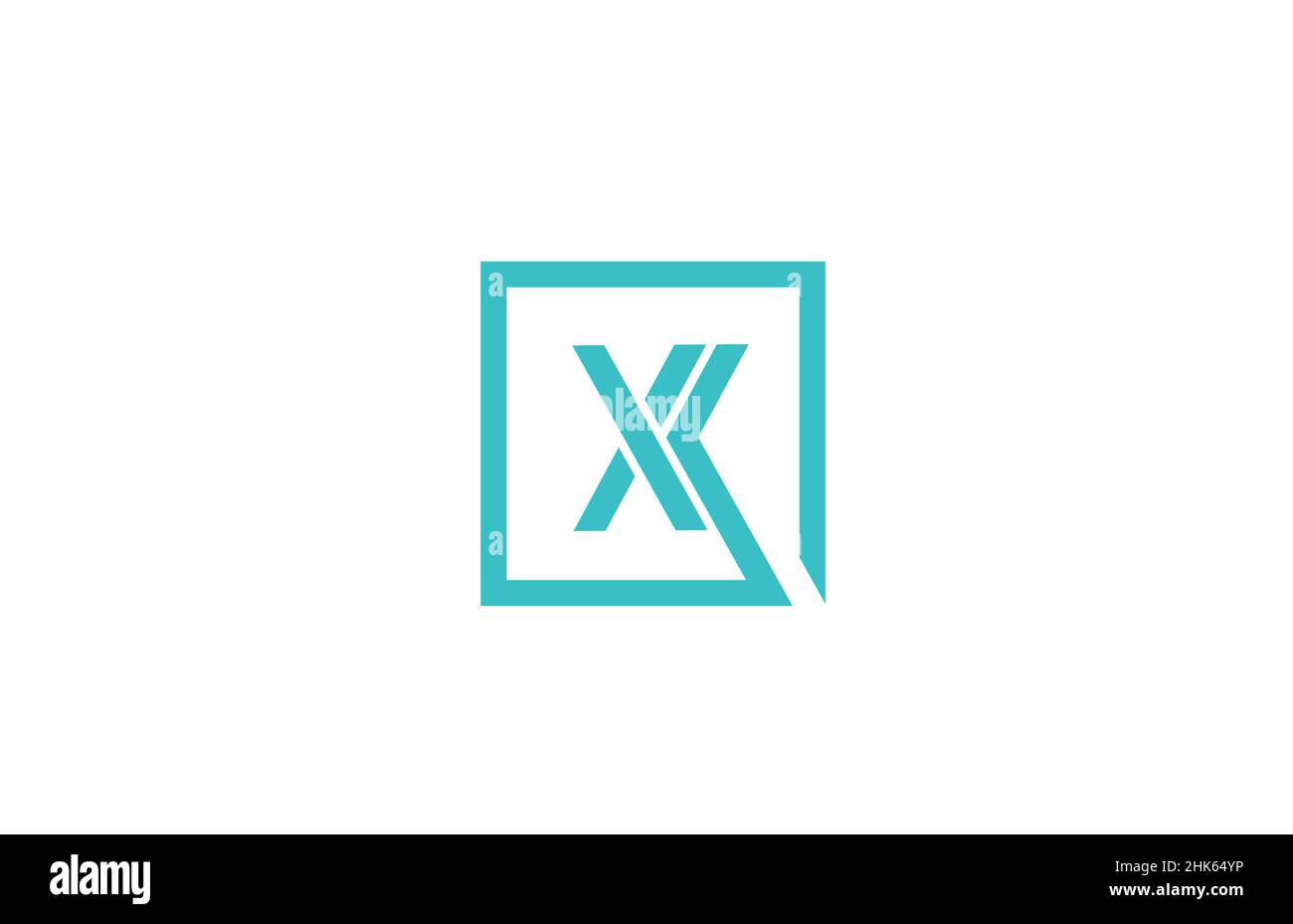 X alphabet letter logo icon design. Creative template for business and ...
