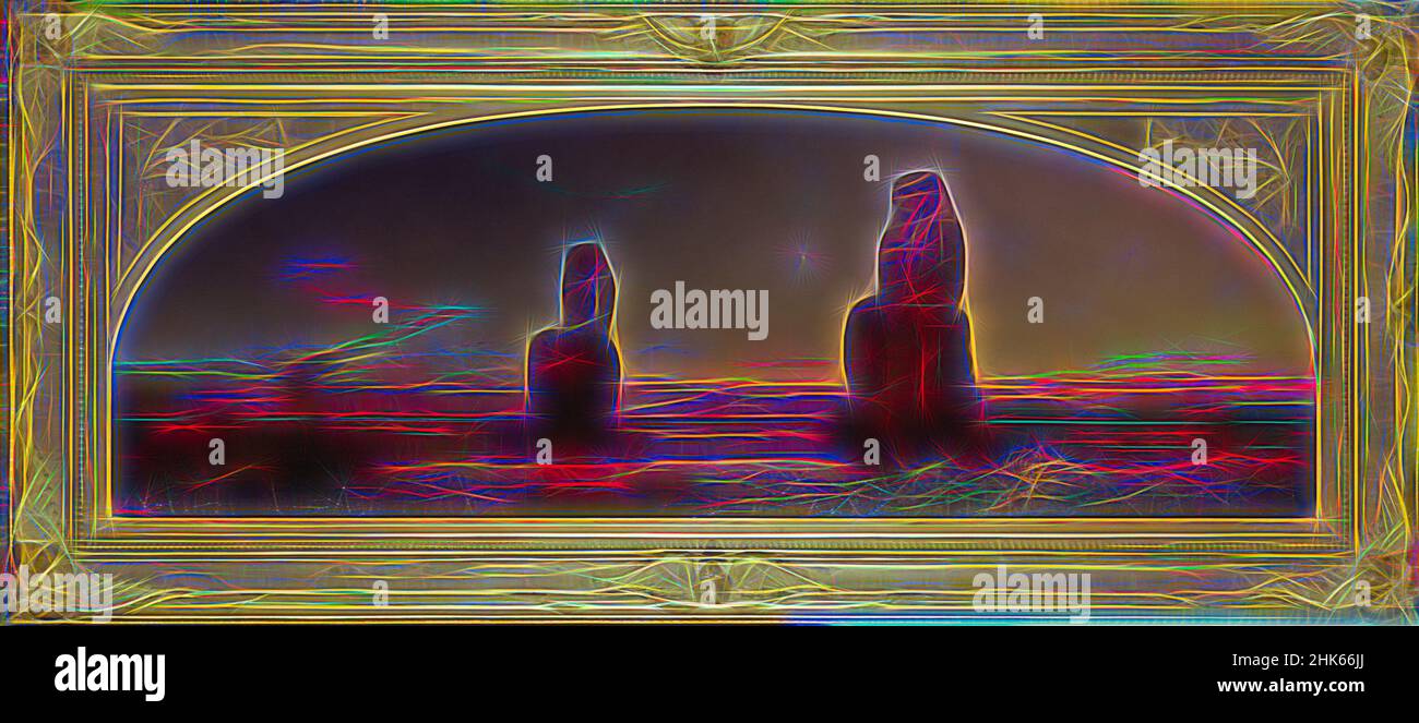 Inspired by The Colossal Pair, Thebes, Frank Dillon, English, 1823–1909 ...