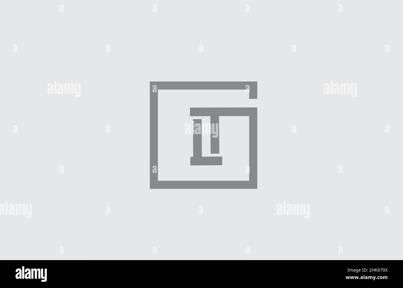 line alphabet letter logo icon design. Creative template for business ...