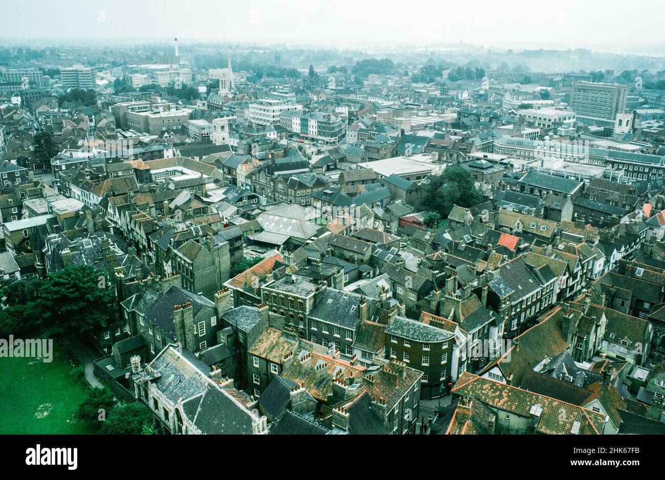 Remains of a Roman fort and the settlement Eboracum in York, base for ...