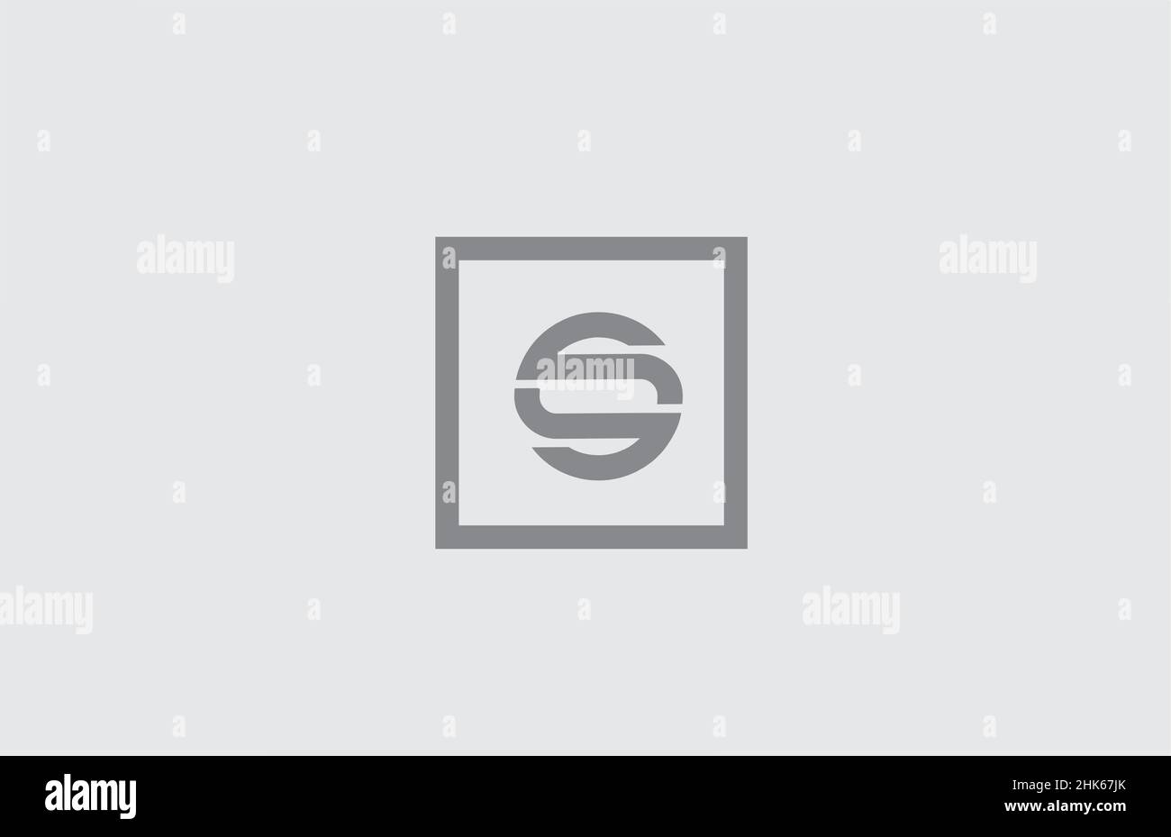 S line alphabet letter logo icon design. Creative template for business ...