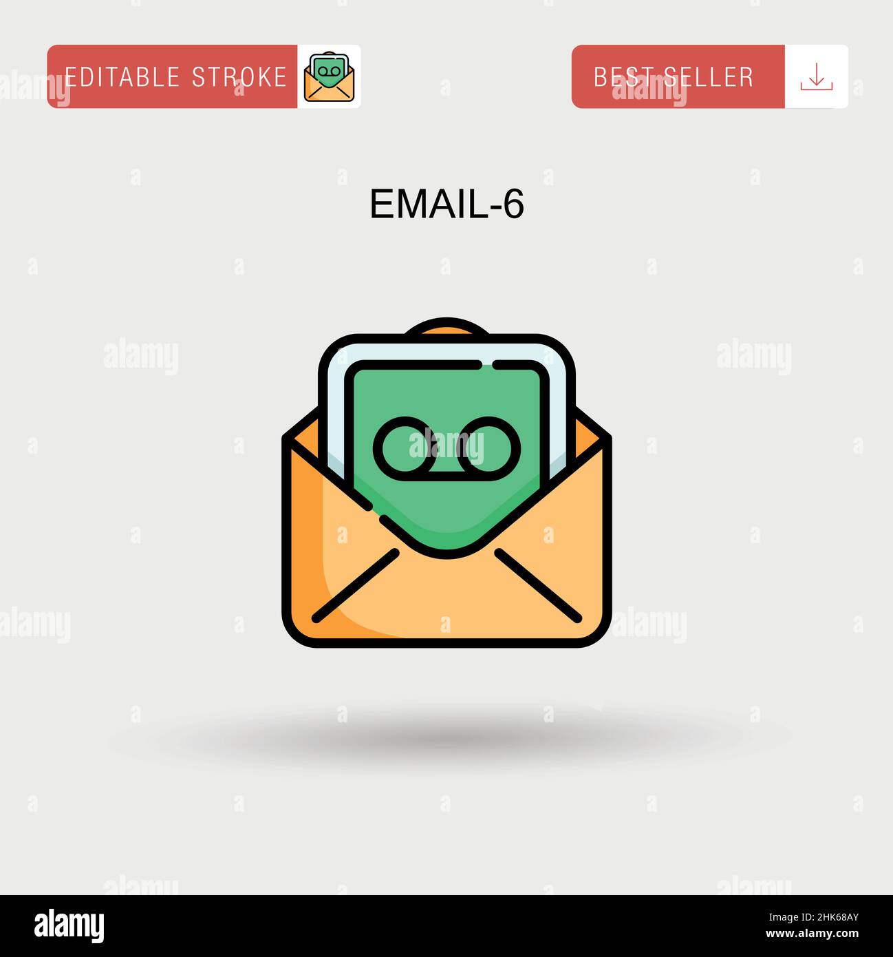 Business email illustration vector Stock Vector Images - Alamy