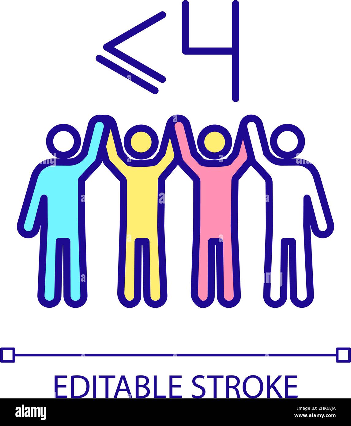 Four and more participants RGB color icon Stock Vector Image & Art - Alamy Four and more participants RGB color icon Stock Vector Image & Art - Alamy