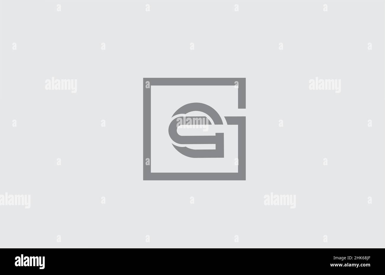 G line alphabet letter logo icon design. Creative template for business ...