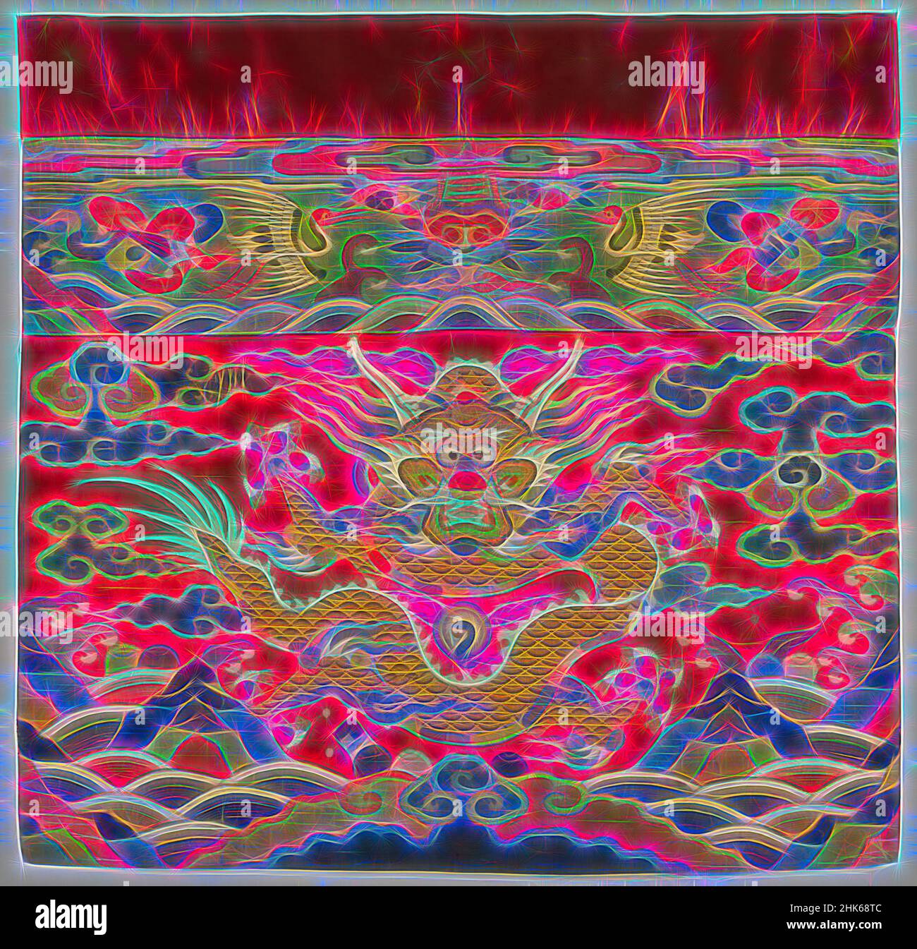 Inspired by Altar Frontal with Design of Four-Clawed Dragon amidst ...