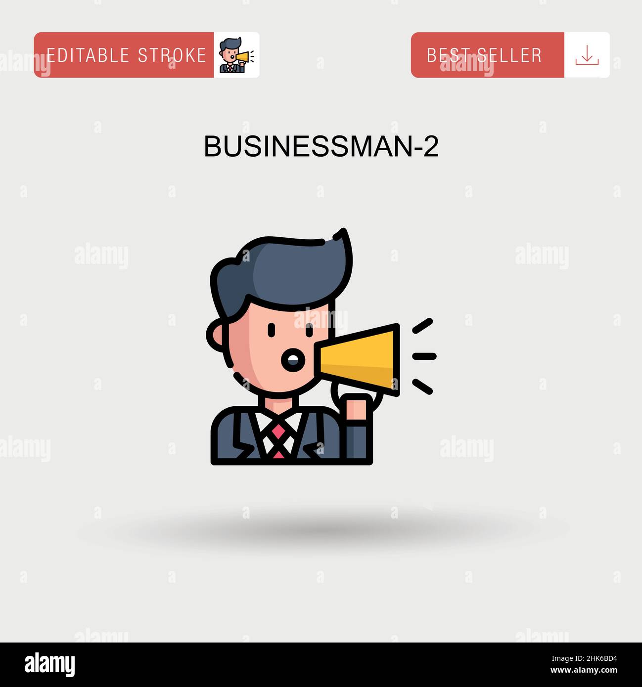 Man looking tablet standing Stock Vector Images - Alamy