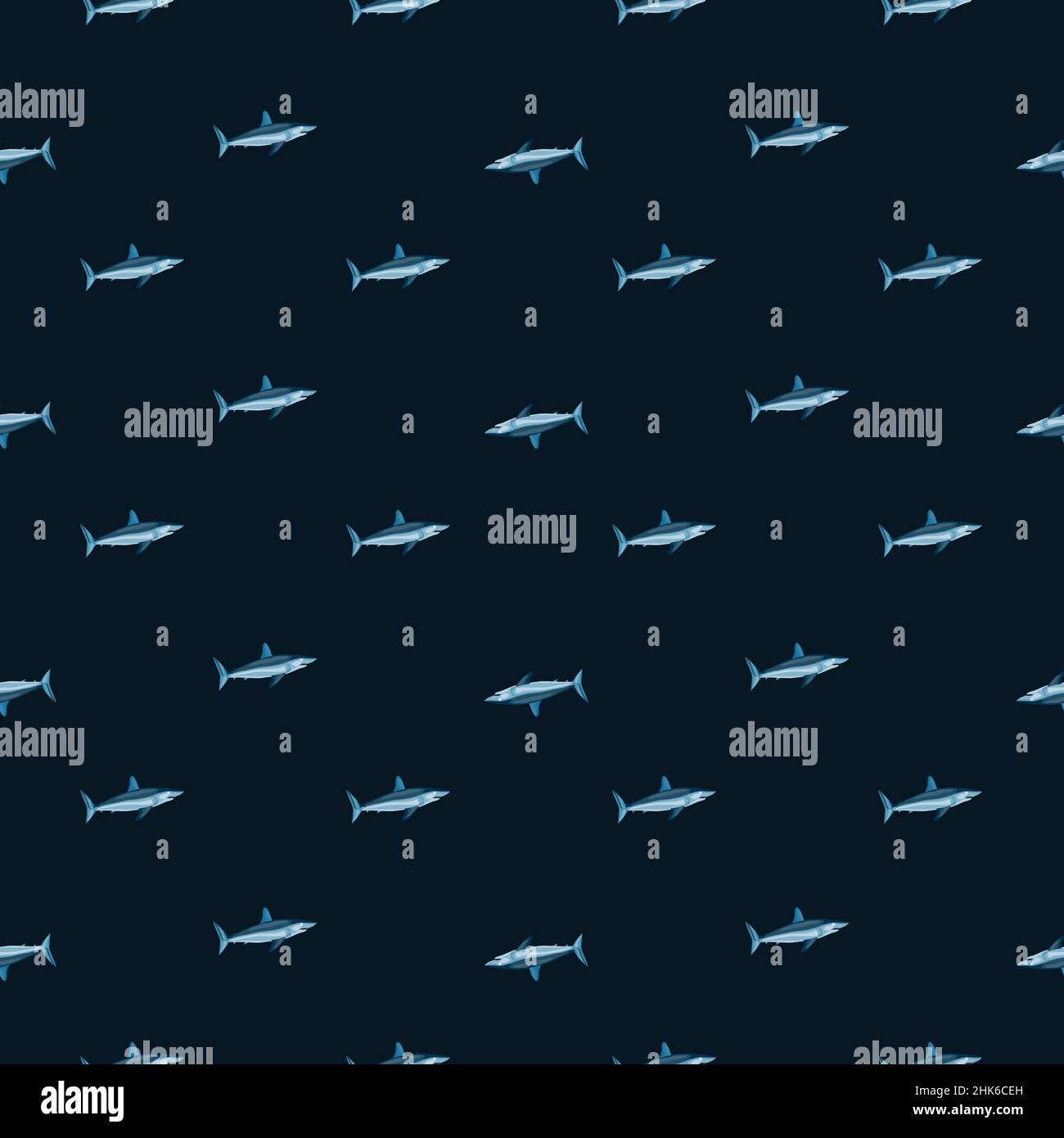 Mako shark vector vectors hi-res stock photography and images - Alamy