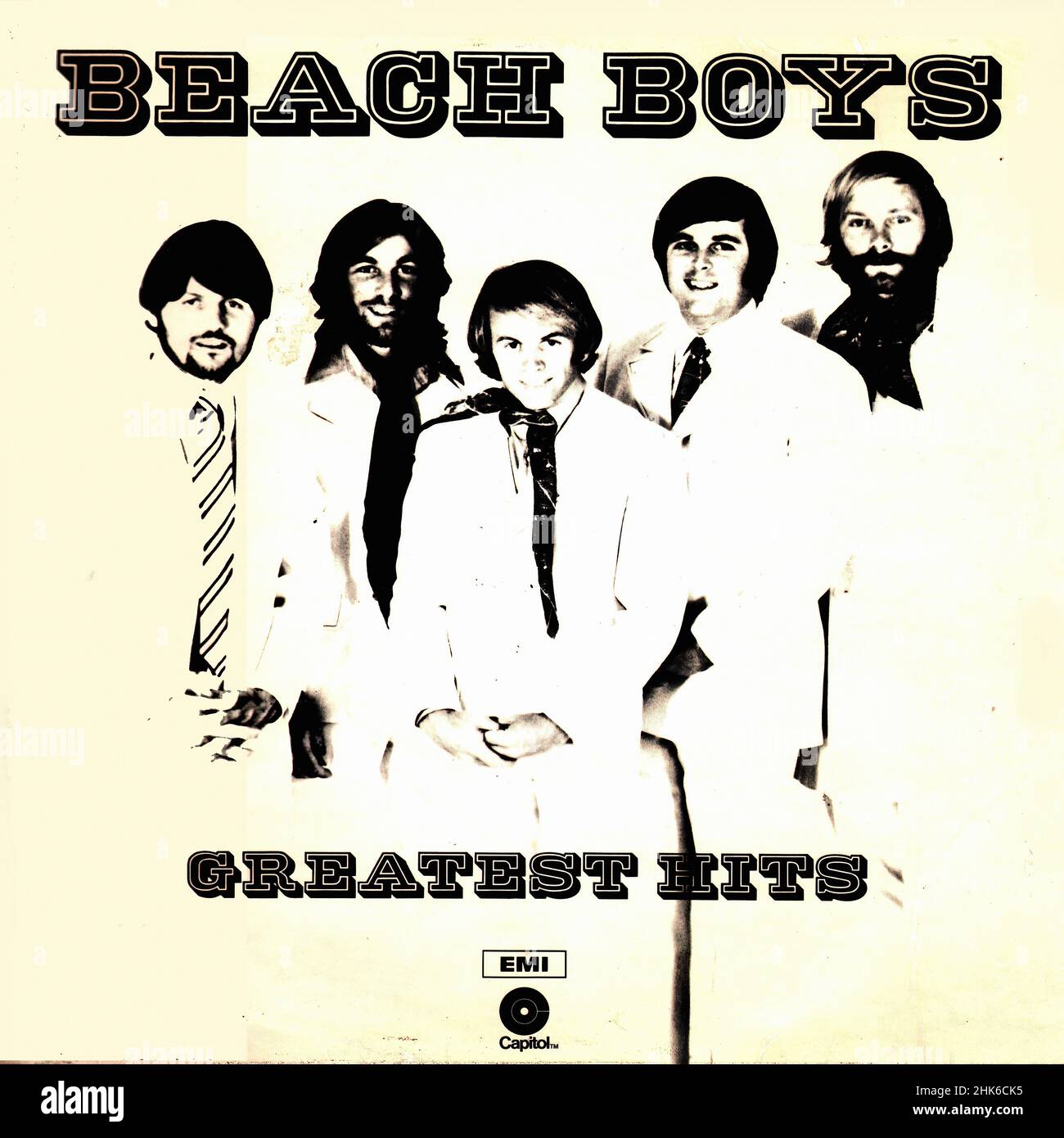 Vintage Vinyl Record Cover Beach Boys The Greatest Hits UK vintage-vinyl-record-cover-beach-boys-the-greatest-hits-uk