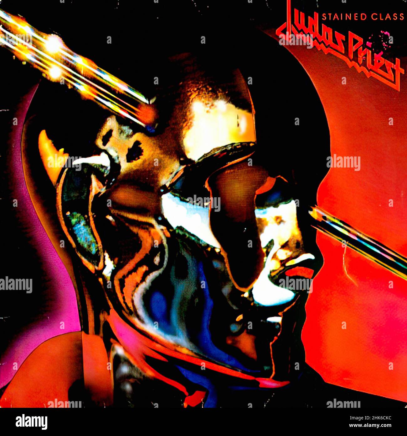 Vintage vinyl record cover - Judas Priest - Stained Glass - NL - 1978 ...