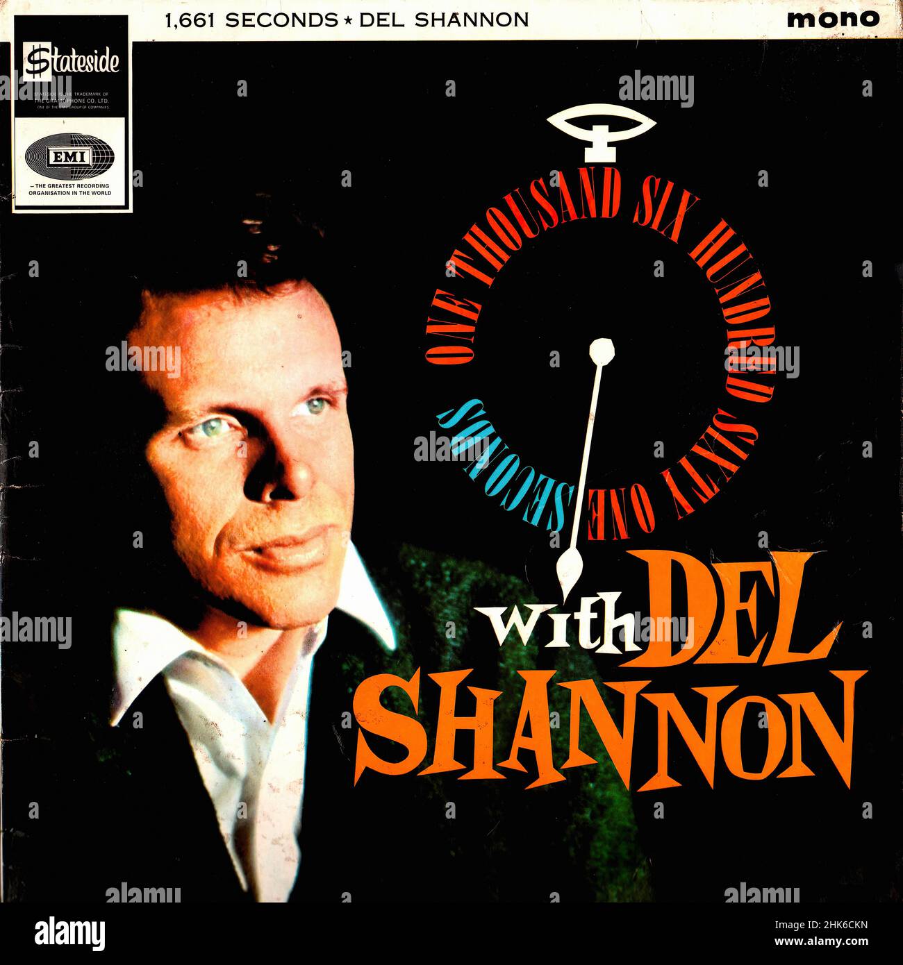 Vintage vinyl record cover - Shannon, Del - One 1661 Seconds With Del ...