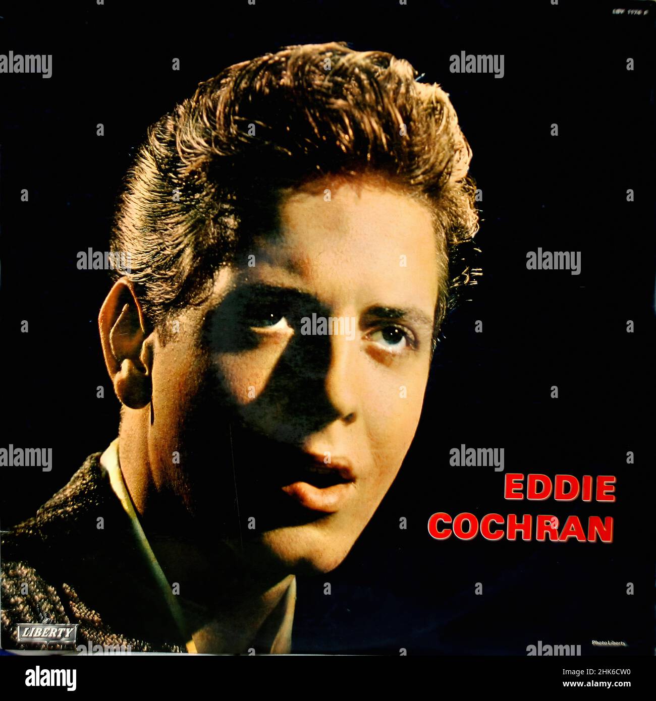 Vintage vinyl record cover - Cochran, Eddie - Eddie CCochran - F - 1964 ...