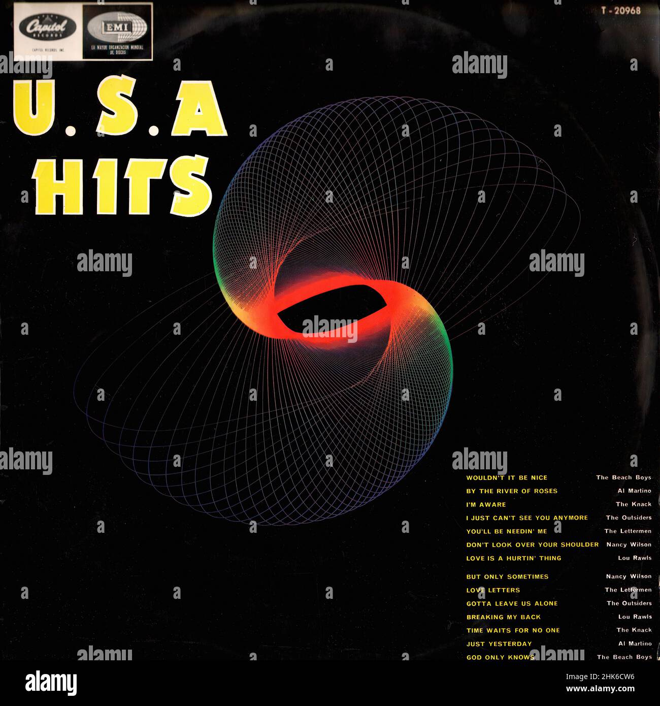 Vintage vinyl record cover - Various Artists - USA Hits - Spain - 1967 ...