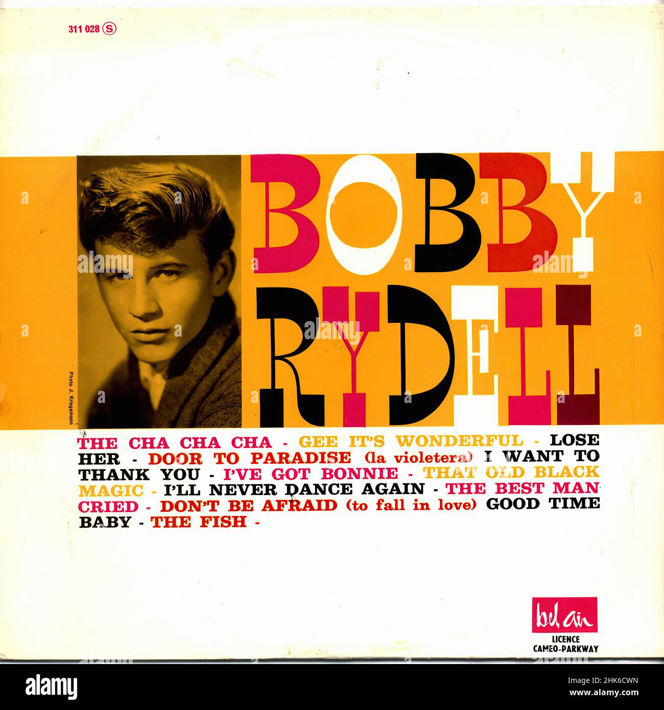 Vintage vinyl record cover - rydell, Bobby - 5 - Bobby Rydell - France ...