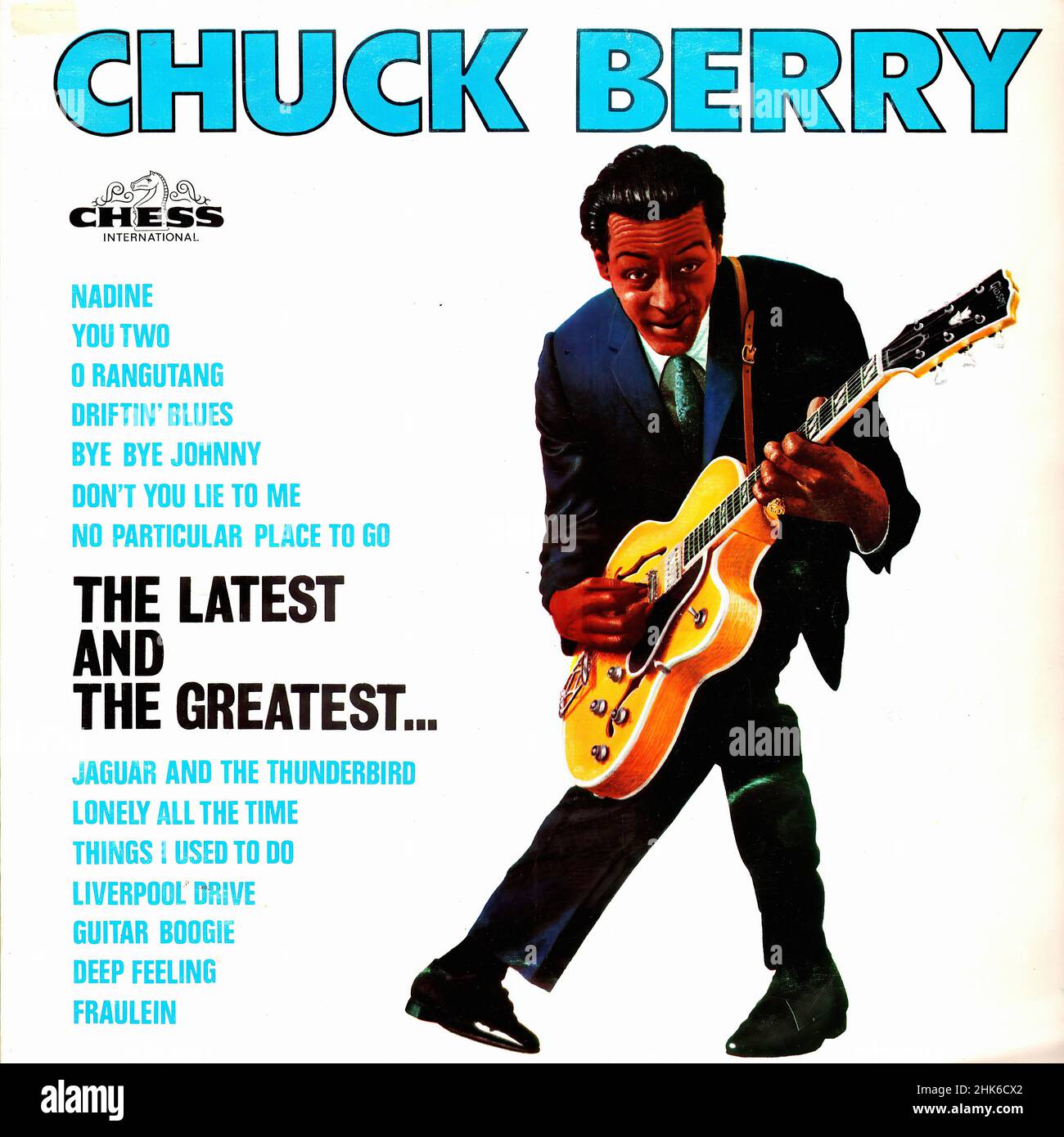 Vintage vinyl record cover - Berry, Chuck - The Latest And The Greatest ...