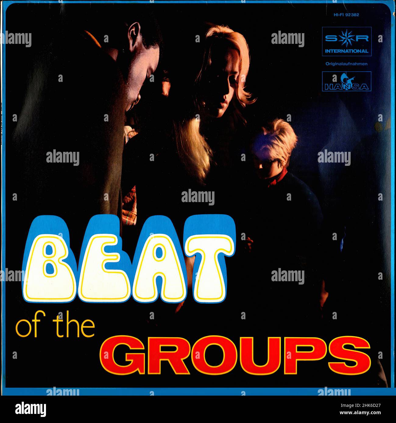 Vintage vinyl record cover - Various Artists - Beat Of The Groups - D ...