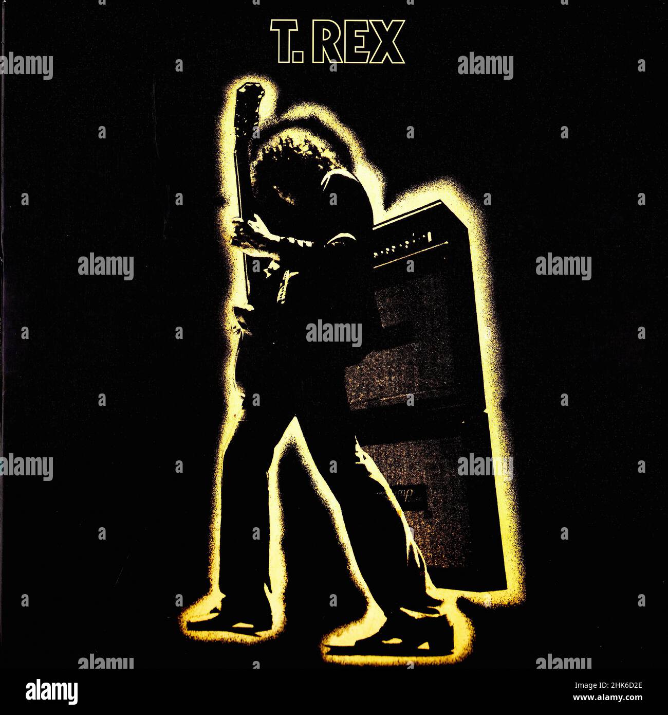 Vintage vinyl record cover - T Rex - Electric Warrior - UK - 1971-Issue ...