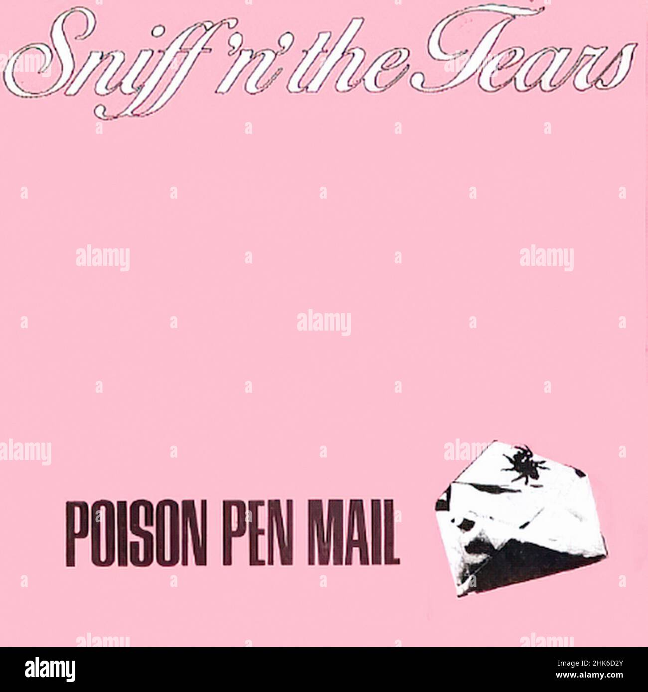 Vintage vinyl record cover - Sniff'n' The Tears - Poison Pen Mail - UK ...