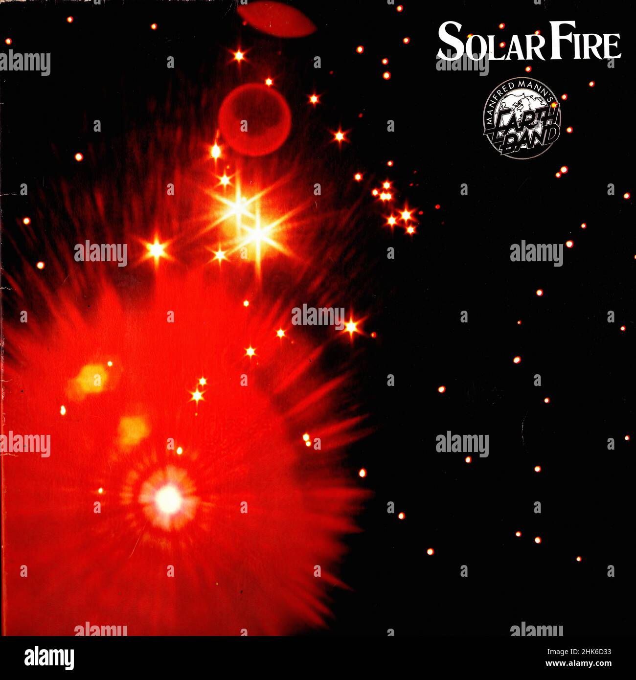 Vintage vinyl record cover - Manfred Mann's Earth Band - Solar Fire - D ...
