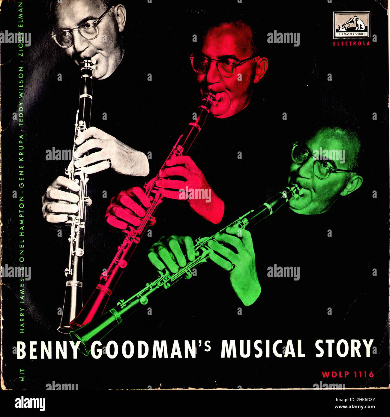 Vintage vinyl record cover - Goodman, Benny - Musical Story - D - 1954 ...