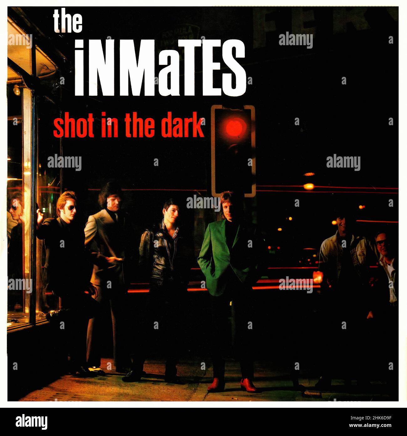 Vintage vinyl record cover - Inmates, The - Shot In The Dark - Radar ...