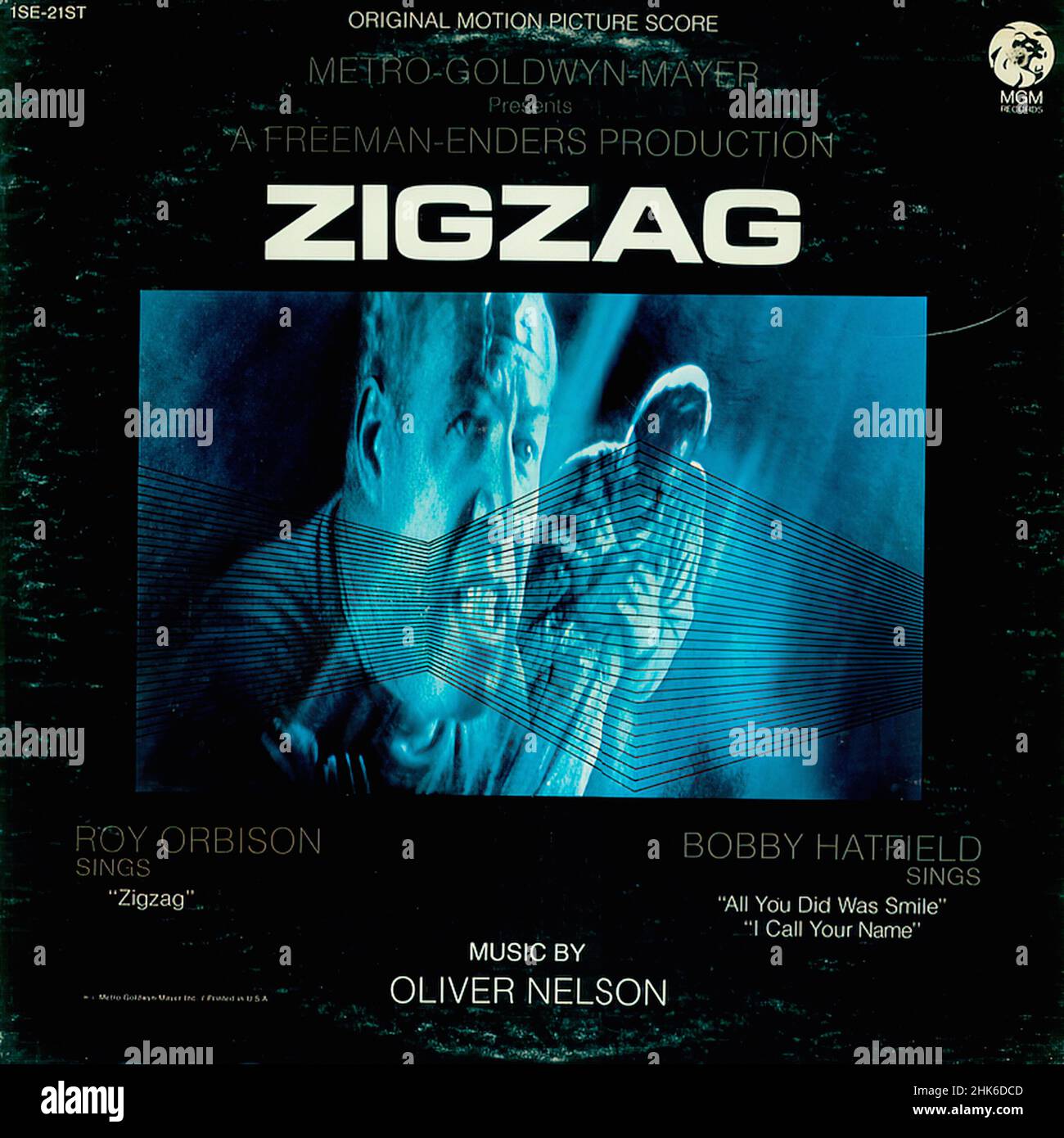 Zigzag - Vintage Soundtrack Vinyl Album Stock Photo - Alamy
