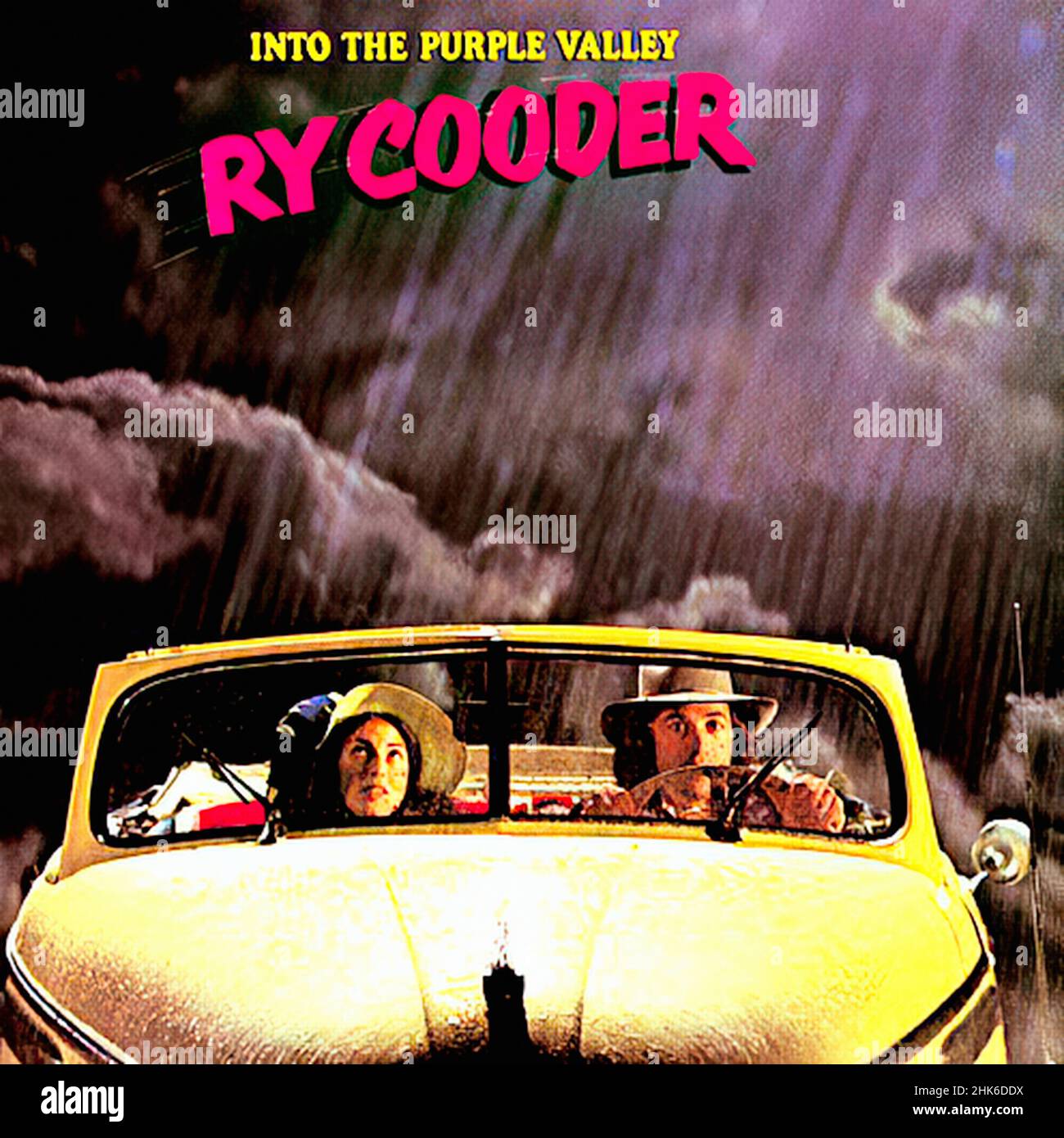 Vintage vinyl record cover - Cooder, Ry - Into The Purple Valley - 1972 ...