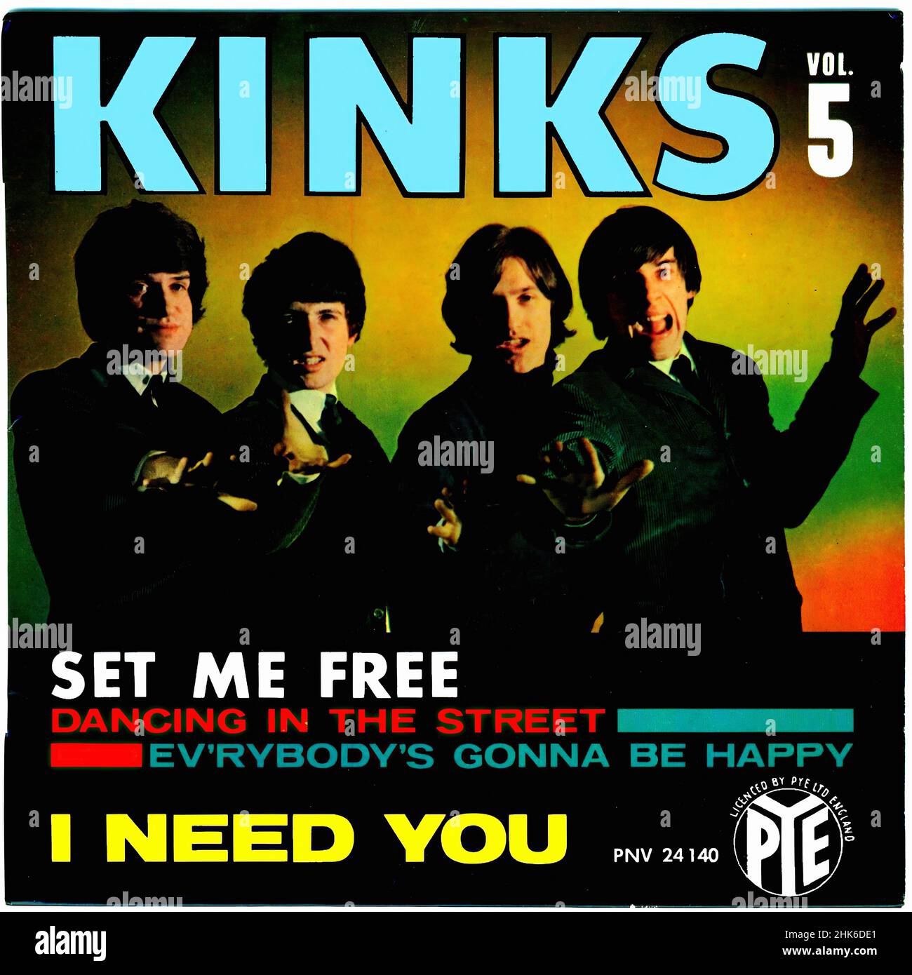 Kinks 1965 hi-res stock photography and images - Alamy