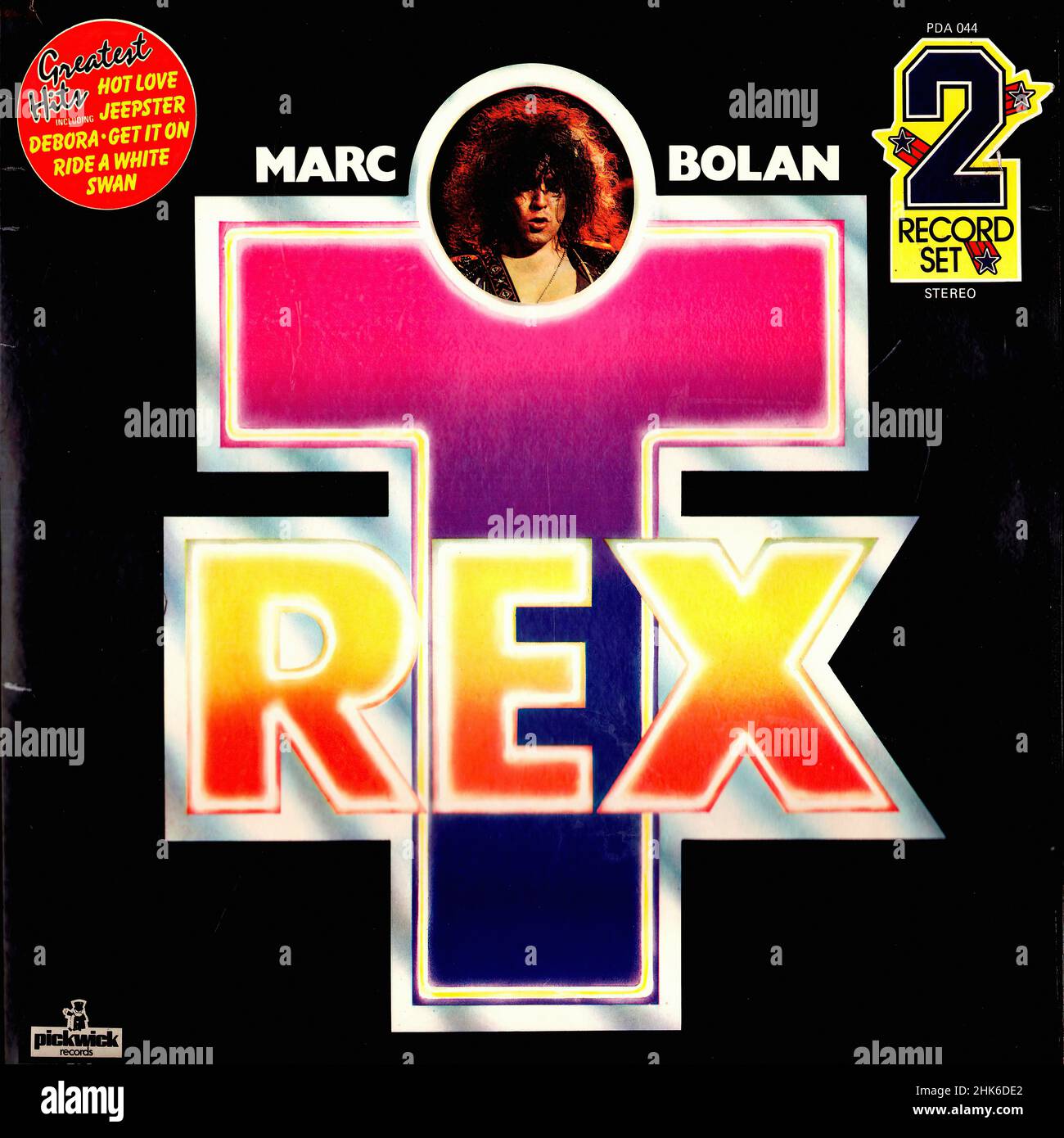 Vintage vinyl record cover - T Rex - The T Rex Collection - UK - 1978 ...