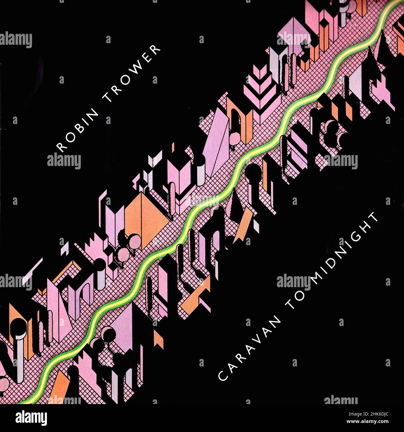 Vintage vinyl record cover - Trower, Robin - Caravan To Midnight - D ...