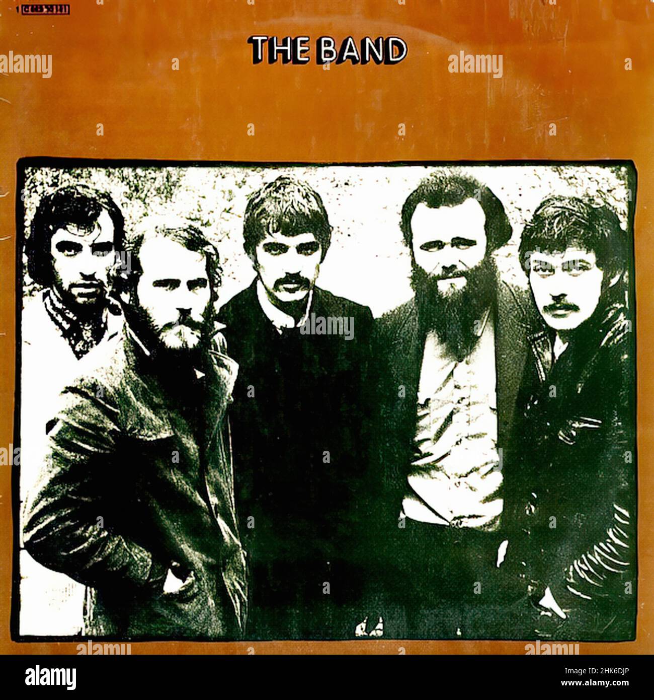 Vintage vinyl record cover - Band, The - Same - D - 1969 Stock Photo ...