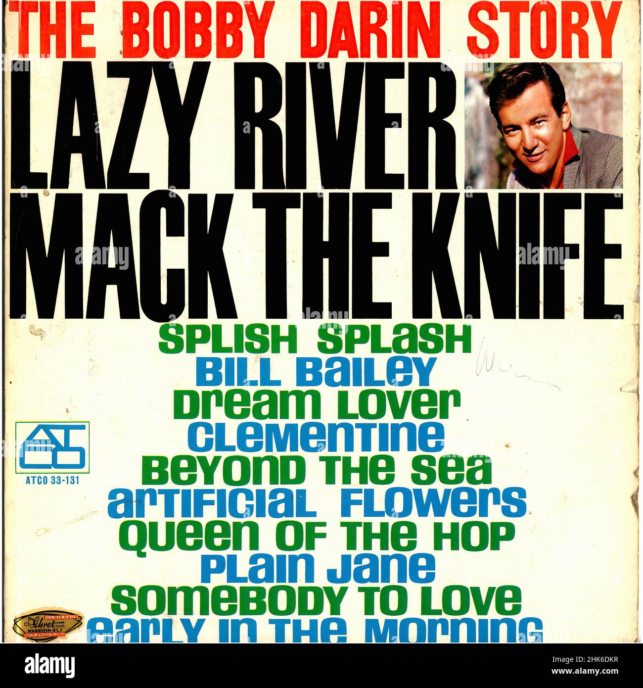 Vintage vinyl record cover - Darin, Bobby - Bobby Darin Story - US ...