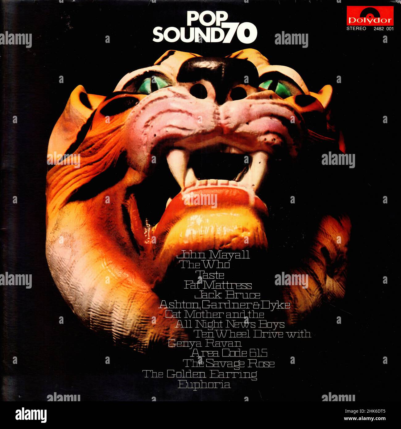Vintage vinyl record cover - Various Artists - Pop Sound 70 - D - 1970 ...