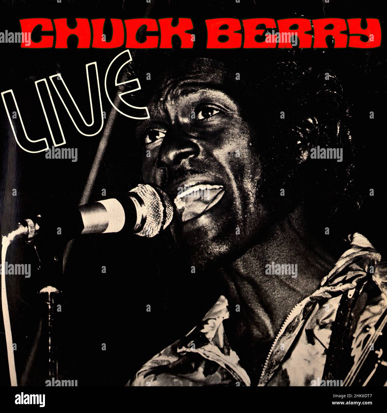 Vintage vinyl record cover - Berry, Chuck - Live -aka- On Stage - D ...