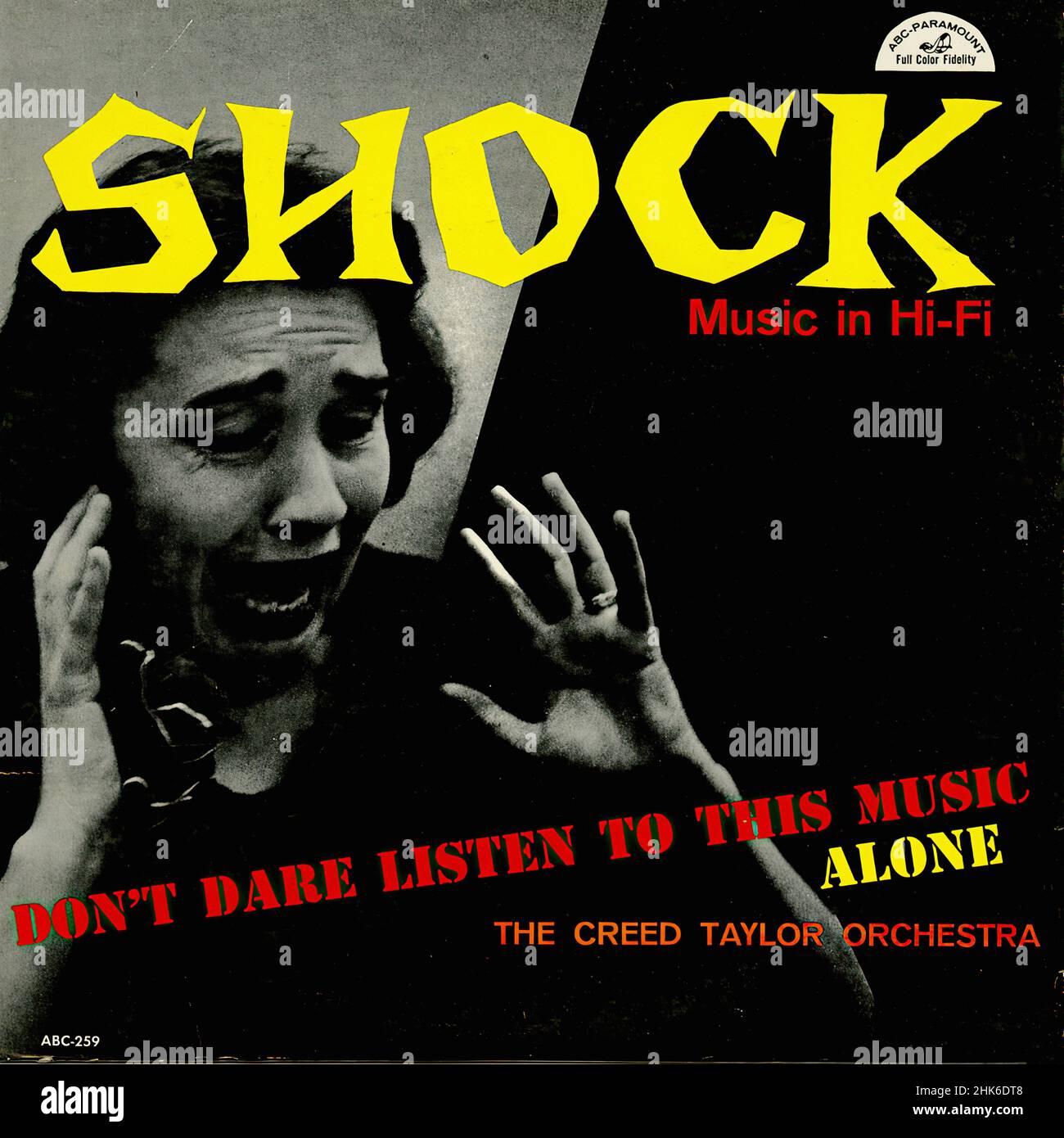 Shock Music in Hi-Fi - Vintage Vinyl Album Stock Photo - Alamy