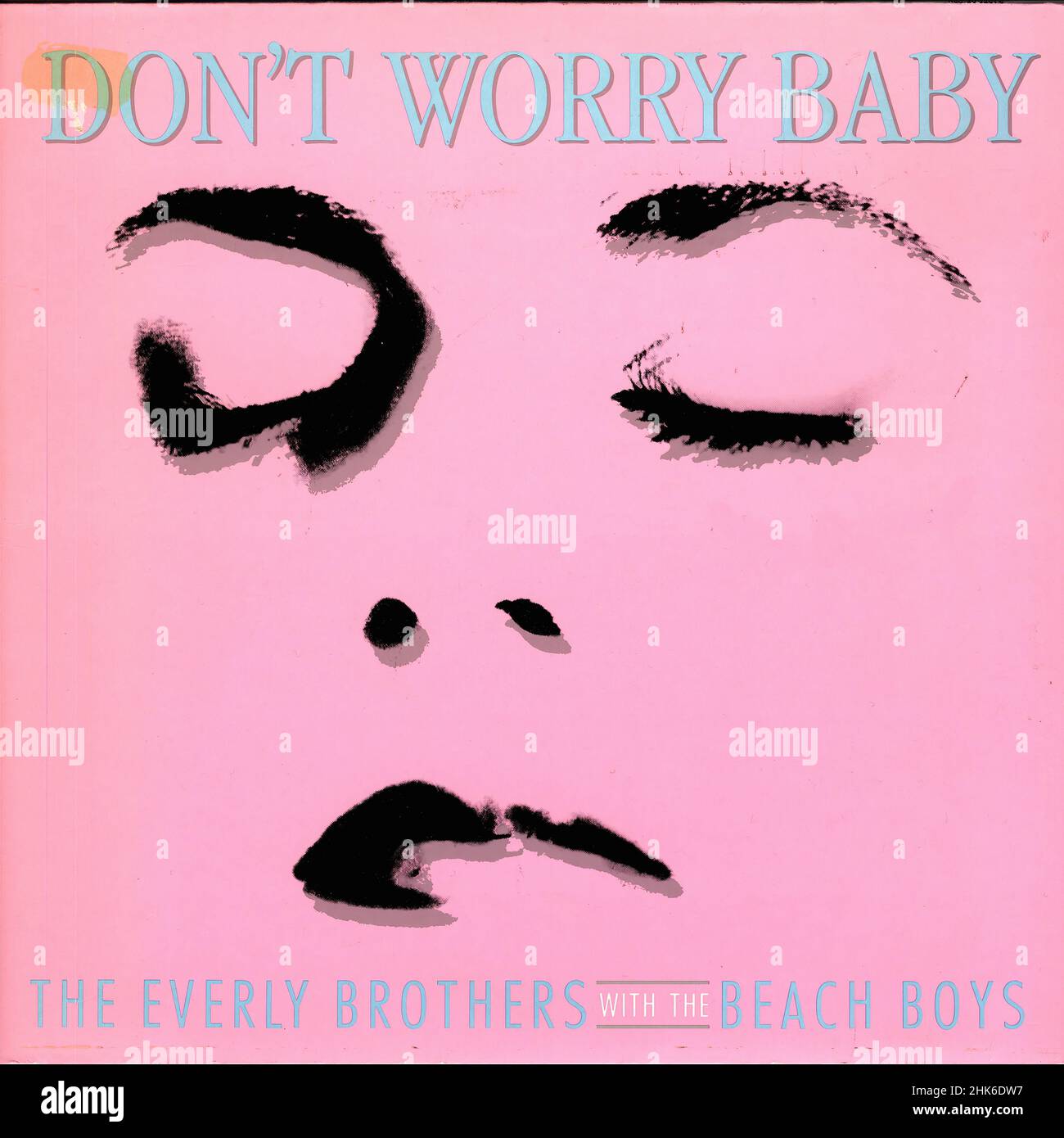 Vintage vinyl record cover - 1988 - Everly Brothers + Beach Boys - Don ...