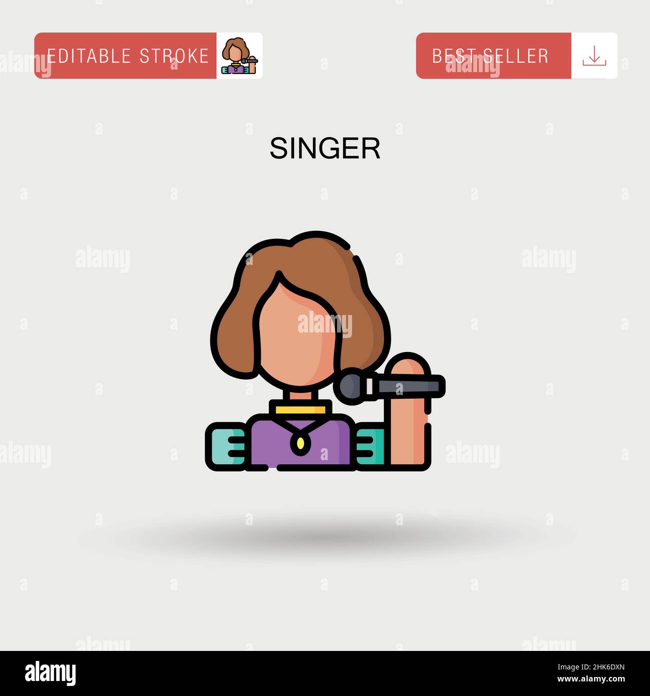 Female singer performing at jazz club hi-res stock photography and ...