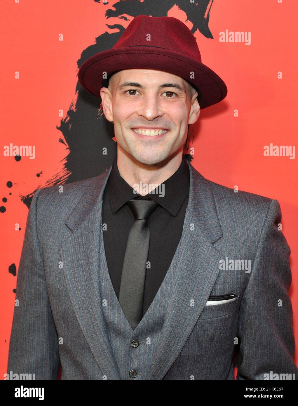 New York, USA. 01st Feb, 2022. Kyle R. Robinson attends the opening of ...