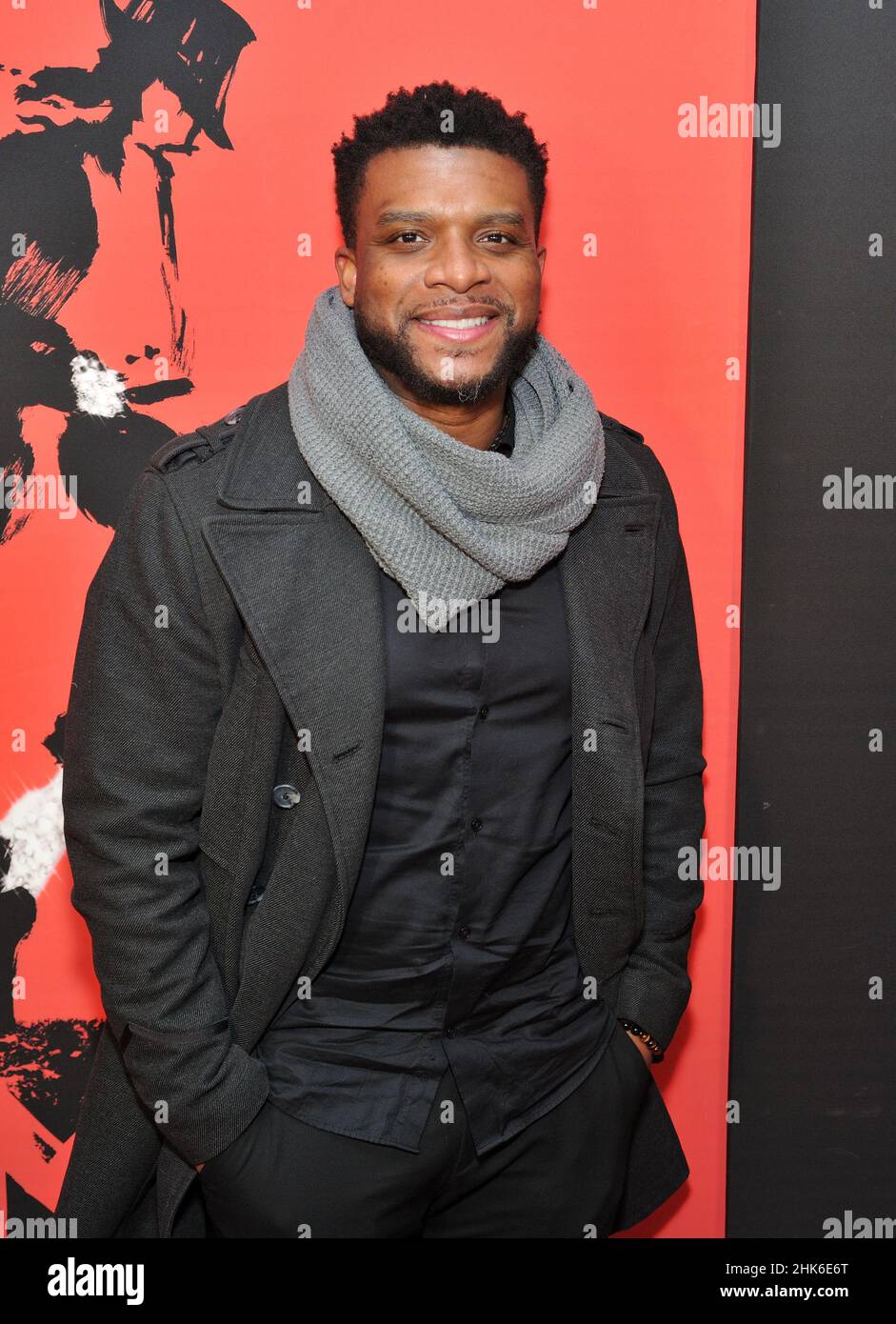 New York, USA. 01st Feb, 2022. Keenan Scott II attends the opening of ...