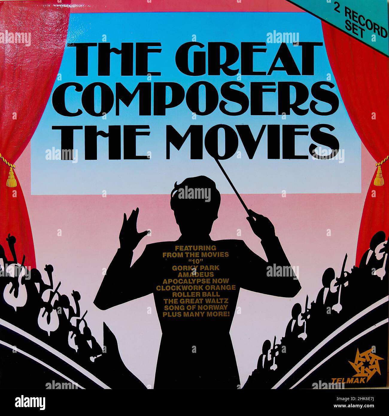 Vintage vinyl record cover - Movie Soundtrack - The Great Composers Of ...