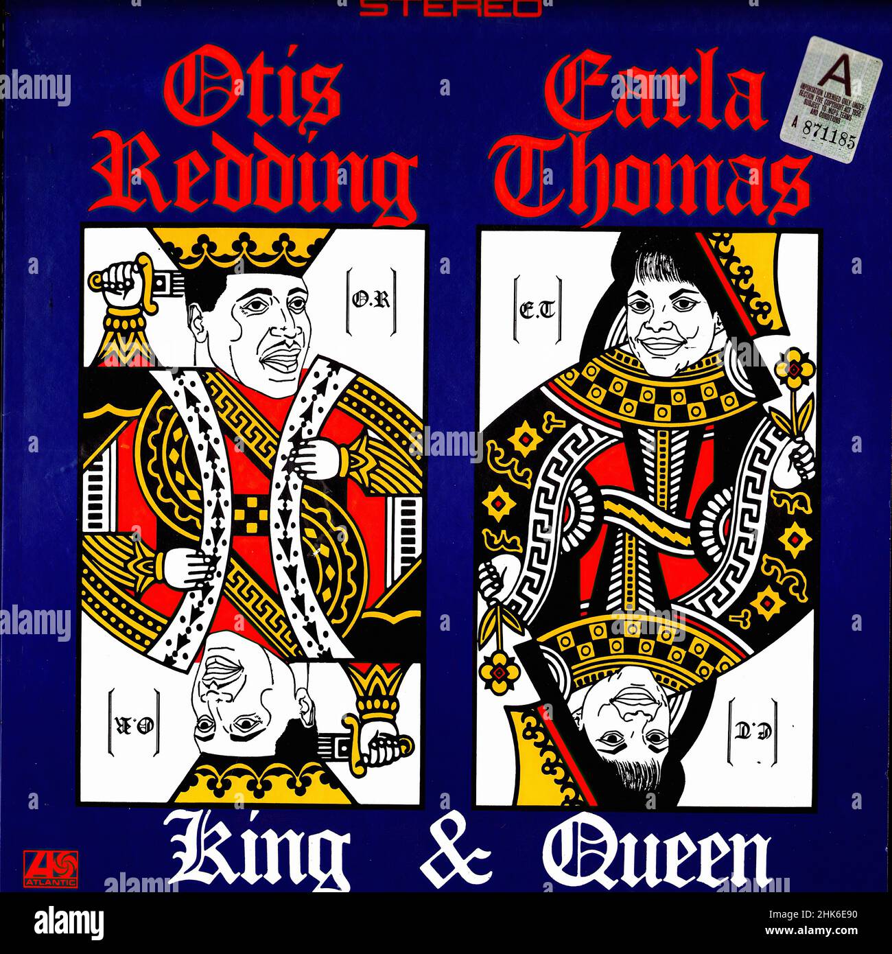 Vintage vinyl record cover - Redding, Otis & Carla Thomas - King ...