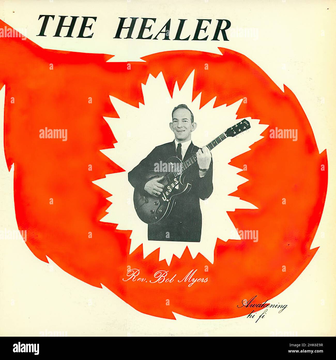 The Healer - Vintage American Christian Vinyl Album Stock Photo - Alamy