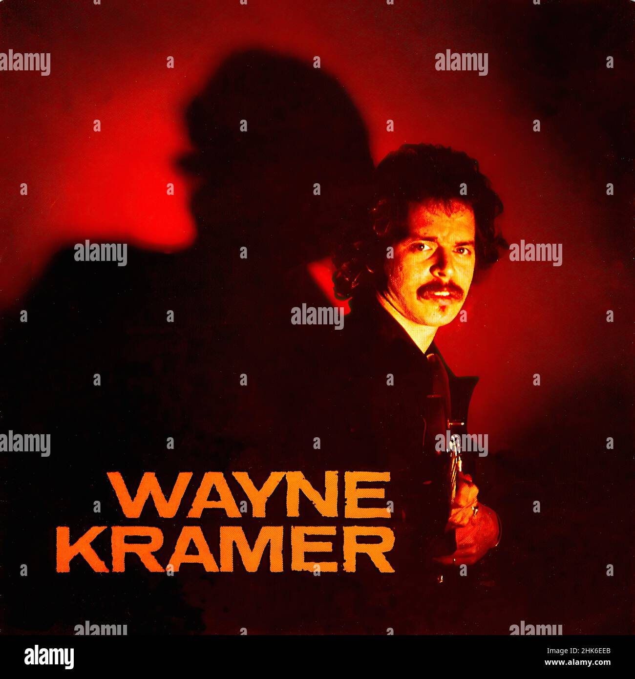 Vintage vinyl record cover - Kramer, Wayne - The Harder They Come - ADA ...
