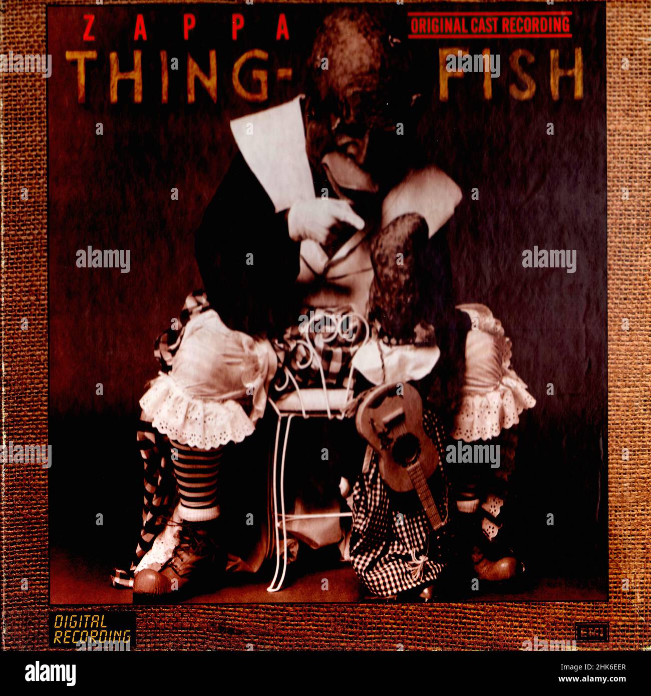 Vintage vinyl record cover - Zappa, Frank - Thing Fish - 3LP Box - 01 ...