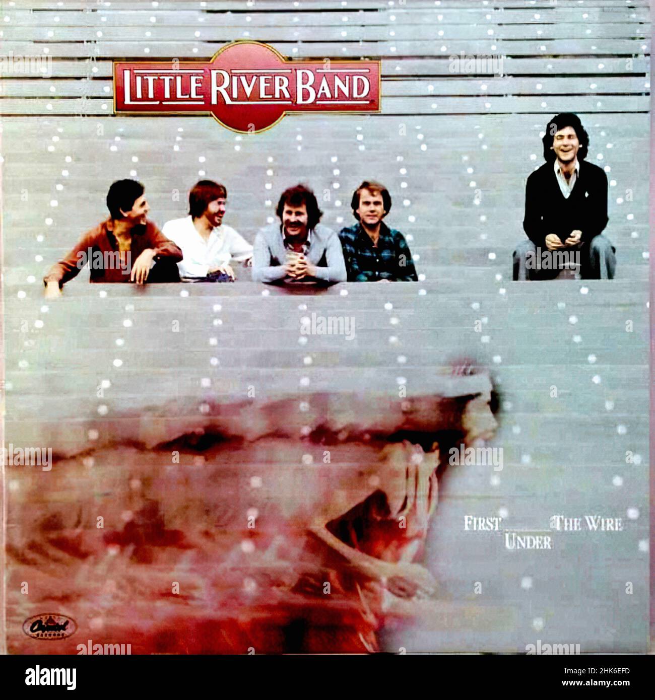 Vintage vinyl record cover - Little River Band - First Under Wire - US ...