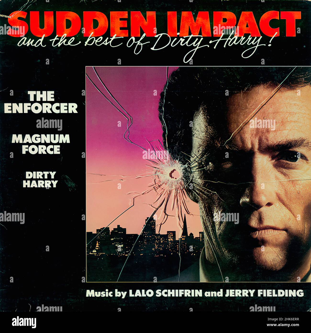 Sudden Impact - Vintage Soundtrack Vinyl Album Stock Photo - Alamy