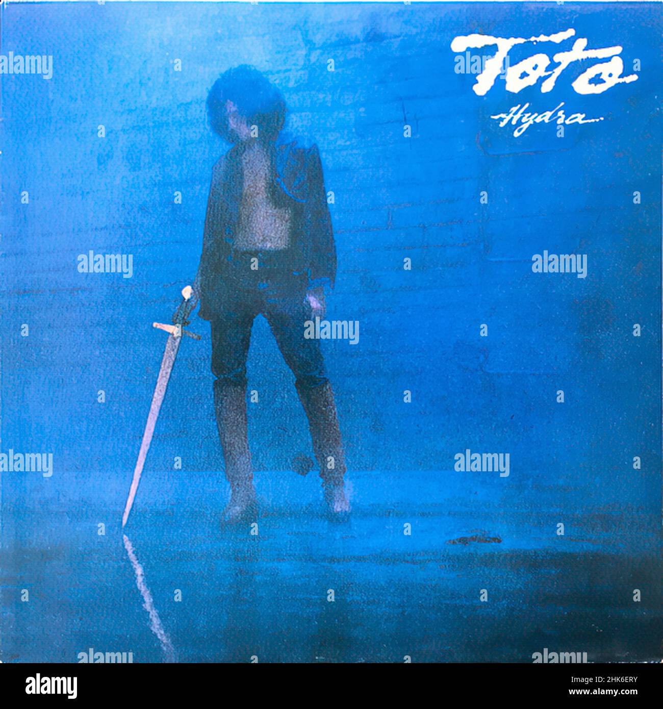 Vintage vinyl record cover - Toto - Hydra - NL - 1979 z Stock Photo - Alamy