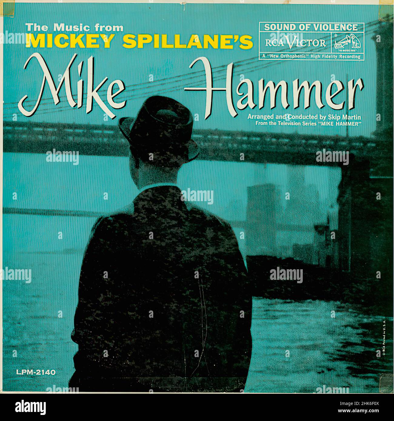 Mike Hammer - Vintage Soundtrack Vinyl Album Stock Photo - Alamy
