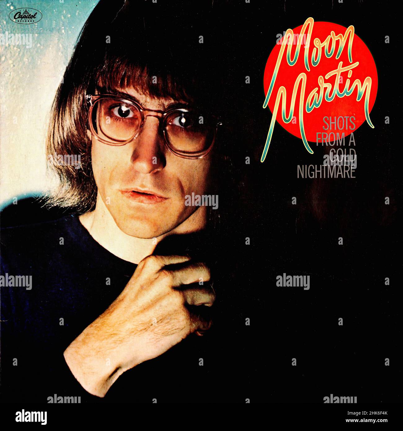 Vintage vinyl record cover - Moon Martin - Shots From A Cold Nightmare ...
