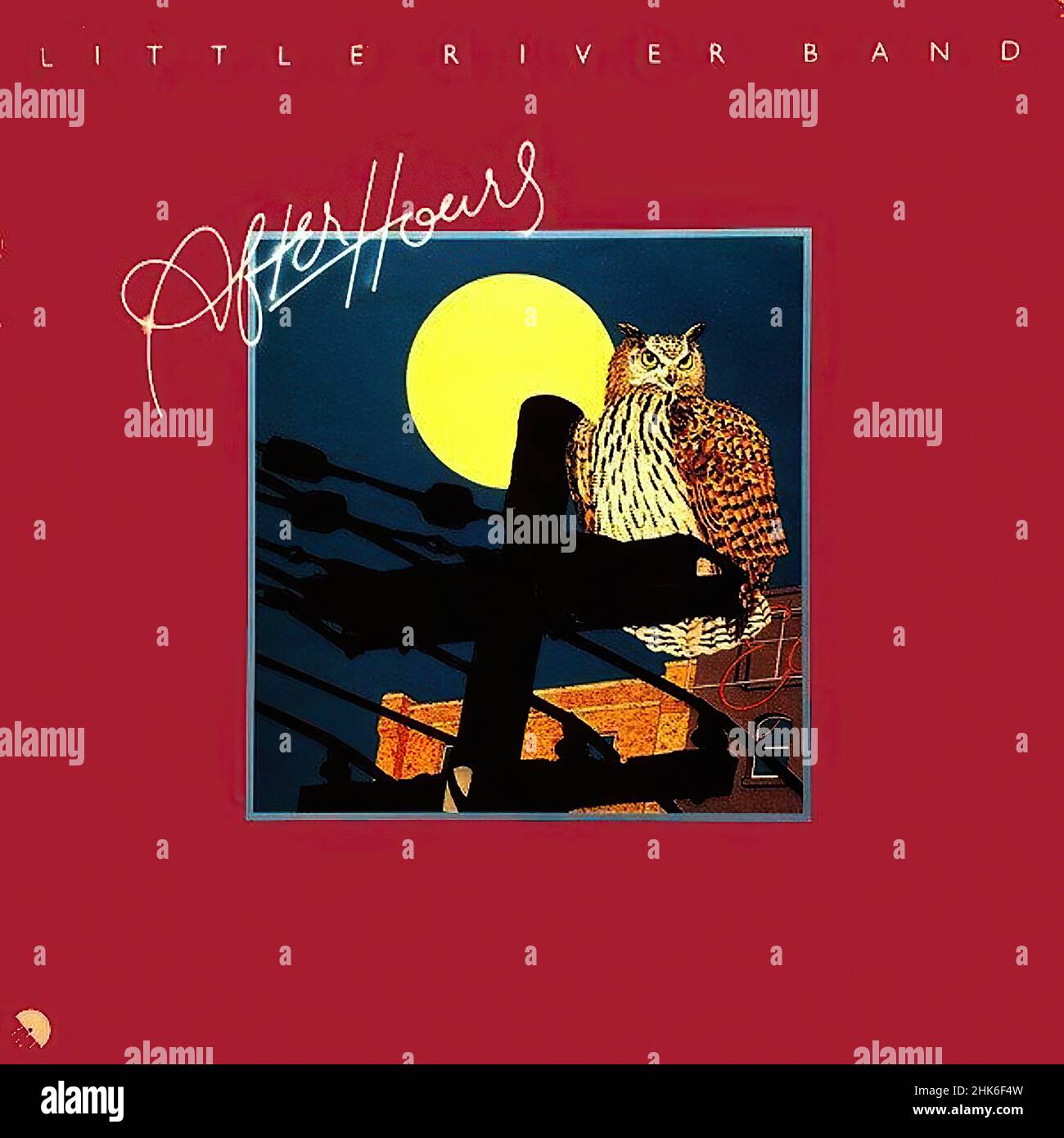 Vintage vinyl record cover - Little River Band - After Hours - Aust ...