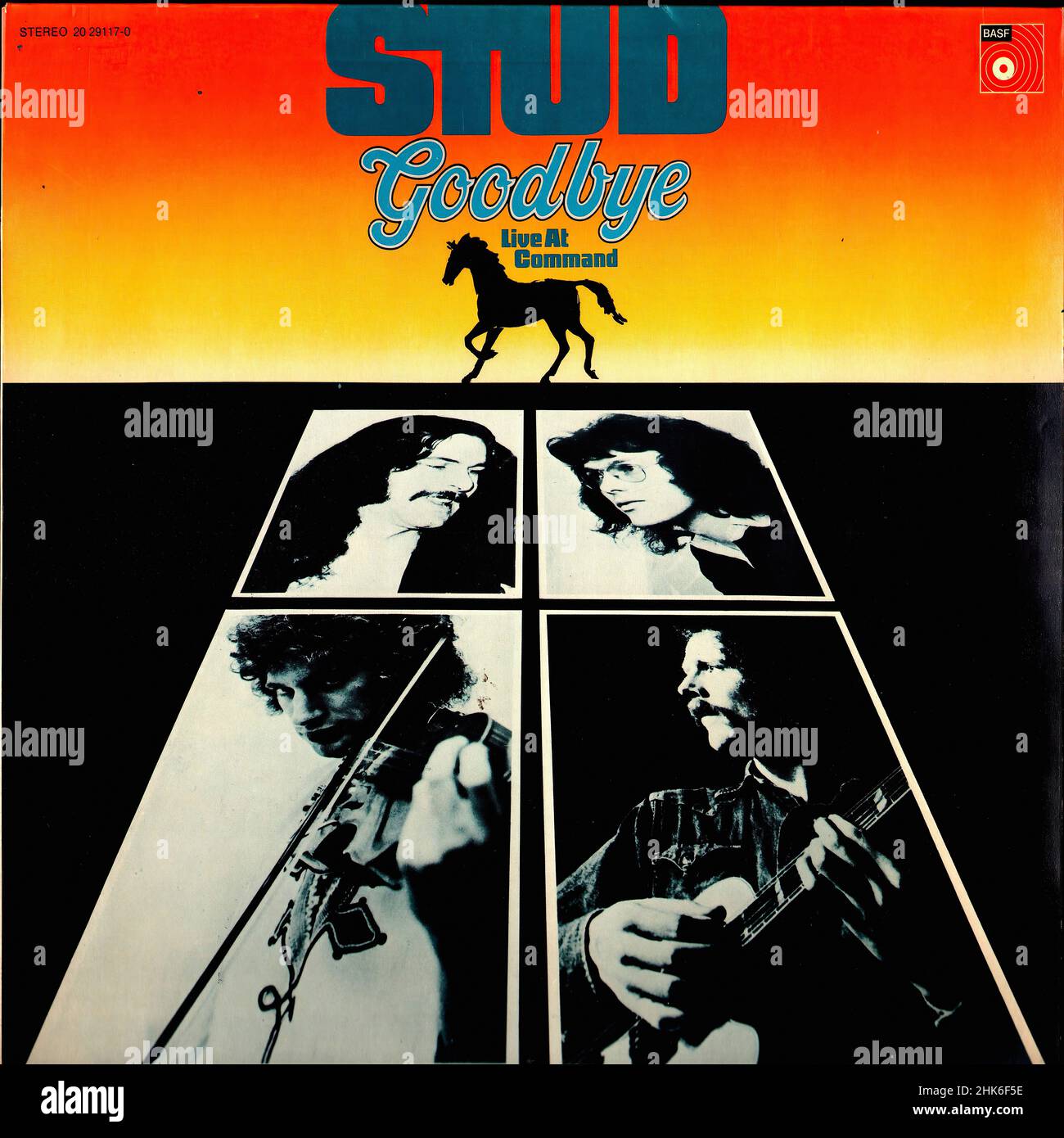 Vintage vinyl record cover - Stud - Goodbye - Live At Command - D ...